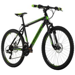 KS-Cycling KS Cycling Mountainbike Hardtail 26 Zoll Sharp schwarz-grün