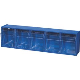 BRB Klappkasten Geh&auml;use mit 5 Klarsichtboxen