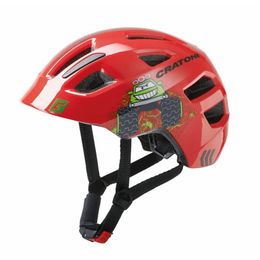 Cratoni Kinderhelm Maxster rot glanz