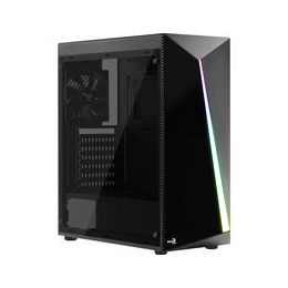 Aerocool Shard, Tower-Geh&auml;use schwarz, Window-Kit