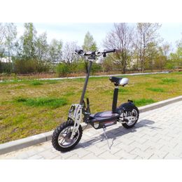 Viron E-Scooter 1000W mit Smartphone Halterung, carbon