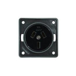 Berker Wandsteckdose INTEGRO INTEGRO 1x Typ I B&uuml;ndige Montage 10A 250V Anthrazit - 962582505