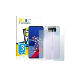 BROTECT flexible Panzerglasfolie für ASUS Zenfone 7 Pro ZS671KS (Display+Rückseite)