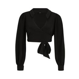 River Island Petite Bluse Damen Größe L schwarz