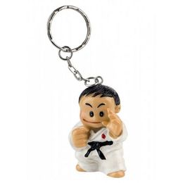 BAY-Sports Schlüsselanhänger Budo Boy Felix Karate Figur Geschenk Kampfsport Kinder und Erwachsene Judo