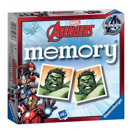 MARVEL Spiel, Memory Mini Memory® 48 Bildkarten MARVEL Avengers Ravensburger Spiel