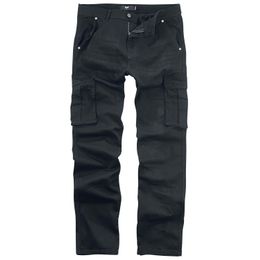 Black Premium by EMP Cargo Jeans schwarz in W30L32