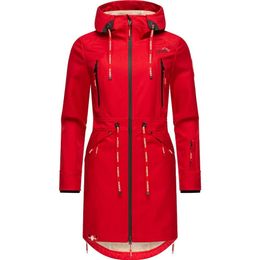 Marikoo Funktionsmantel Damen Größe XXXL feuerrot / schwarz