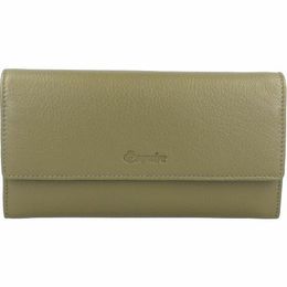 Esquire Peru Geldbörse RFID Leder 18,5 cm olive