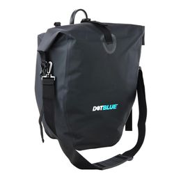 Blaupunkt Dot-Blue Gep&auml;cktr&auml;gertasche 25,4 l, Universale Tasche f&uuml;r den Gep&auml;cktr&auml;ger mit Klicksysstem, wasserdicht