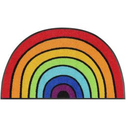 KLEEN-TEX Fußmatte Round Rainbow