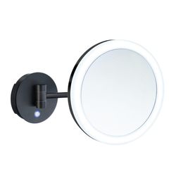 Smedbo Kosmetikspiegel LED schwarz OUTLINE