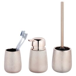 Wenko Keramik Bad-Accessoire-Set GLIMMA