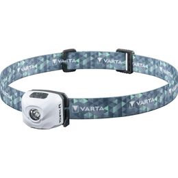 Varta Taschenlampe Outdoor Sports Ultralight H30R (1-St), aufladbare Stirnleuchte mit Tastensperre und Speicherfunktion, weiß