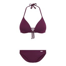 Bruno Banani Bikini Damen Gr&ouml;&szlig;e XS bordeaux