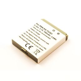 MobiloTec Akku kompatibel mit Panasonic KX-TU301, 311, 321, 325 Akku Akku 700 mAh (1 St), schwarz