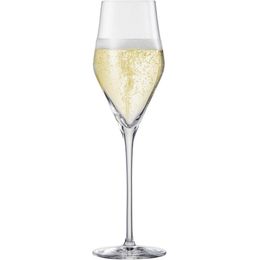 Eisch Champagnerglas Sky SensisPlus, Kristallglas, bleifrei, 260 ml, 4-teilig, weiß