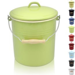 Karl Kr&uuml;ger M&uuml;lleimer Serie JUIST emailliert, 10 Liter