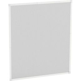 Hecht international Insektenschutz-Fensterrahmen START, weiß/anthrazit, BxH: 120x140 cm, weiß