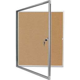 MAGNETOPLAN Schaukasten SP, Kork, Kapazität 4 x DIN A4