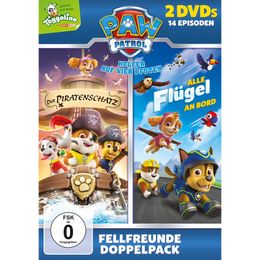 Paw Patrol: Der Piratenschatz & Alle Flügel an Bord (DVD)