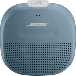 Bose SoundLink Micro tragbarer Lautsprecher Portable-Lautsprecher (Bluetooth, Wasser- und Staubschutz (IP67),Partymodus: zwei Lautsprecher verbinden), blau