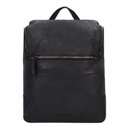 Harold'S Harold's Submarine Rucksack Leder 34 cm Laptopfach schwarz