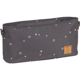 Lässig LÄSSIG Kinderwagen-Tasche Casual, Buggy Organizer, Universe Anthracite, für Kinderwagen oder Buggy; PETA-approved vegan, grau