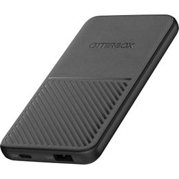Otterbox 5K MAH USB A&C 12W Powerbank 5000 mAh (5 V), schwarz