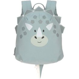 Lässig LÄSSIG Kinderrucksack About Friends, Tiny Backpacks, Dino grey, PETA-approved vegan, grau