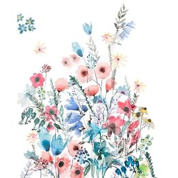 Komar Fototapete »Aquitaine«, glatt, Wald, floral, (Packung, 1 St), Größe: 200 x 250 cm (Breite x Höhe), Deutsches Qualitätsvlies (150 g/m), bunt