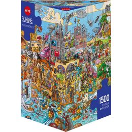 Heye Puzzle Hollyworld, Schöne, 1500 Puzzleteile, Made in Europe, bunt
