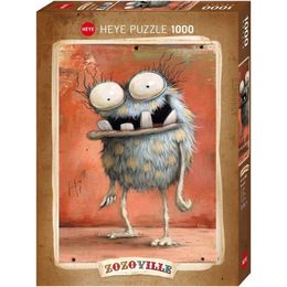 Heye Puzzle Monsta Hi!, 1000 Puzzleteile, Made in Germany, bunt