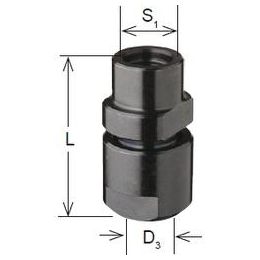 Spannzangenfutter C796 Schaft M10x1,5mm – Länge 38mm