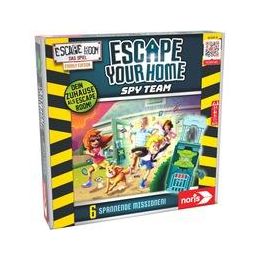 Noris Escape your Home, Partyspiel Spieleranzahl: 3 - 6 Spieler Spieldauer: 15 Minuten Altersangabe: ab 8 Jahren Serie: Escape Room - Das Spiel