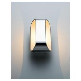 LED-Wandleuchte Orsay grau, 18x10x9.2 cm
