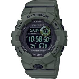 Smartwatch Casio G-SHOCK "G-Squad, GBD-800UC-3ER" Smartwatches grün (dunkelgrün) Fitness-Tracker