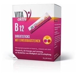 Vita Aktiv B12 Direktsticks mit Eiweißbausteinen 90 St