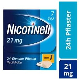 GlaxoSmithKline Nicotinell 21 mg/24-Stunden-Pflaster 52,5mg 7 St