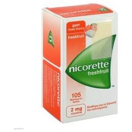 Nicorette Kaugummi 2 mg freshfruit 105 St