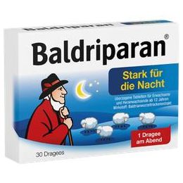 Pharma SGP Baldriparan Stark für die Nacht überzogene Tab. 30 St