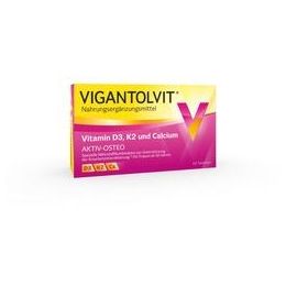 Wick Vigantolvit Vitamin D3 K2 Calcium Filmtabletten 60 St