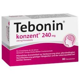 Tebonin konzent 240 mg Filmtabletten 80 St