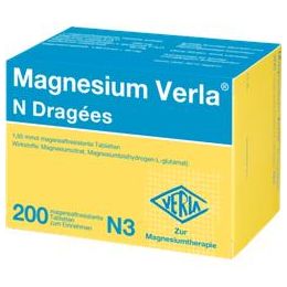 Magnesium VERLA N Dragees 200 St