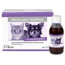 alfavet Reconvales AntiPhos flüssig f.Hunde/Katzen 3X90 ml