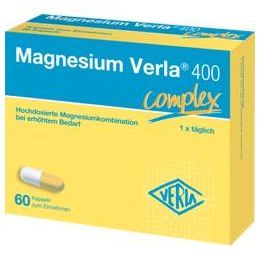 Magnesium VERLA 400 Kapseln 60 St