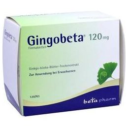 betapharm Gingobeta 120 mg Filmtabletten 120 St