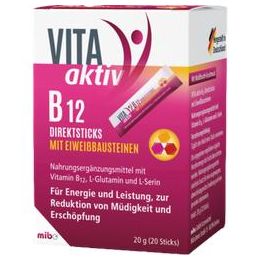 Vita Aktiv B12 Direktsticks mit Eiweißbausteinen 20 St