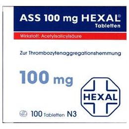 HEXAL® ASS 100 Hexal Tabletten 100 St