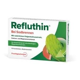 Refluthin bei Sodbrennen Kautabletten Frucht 16 St